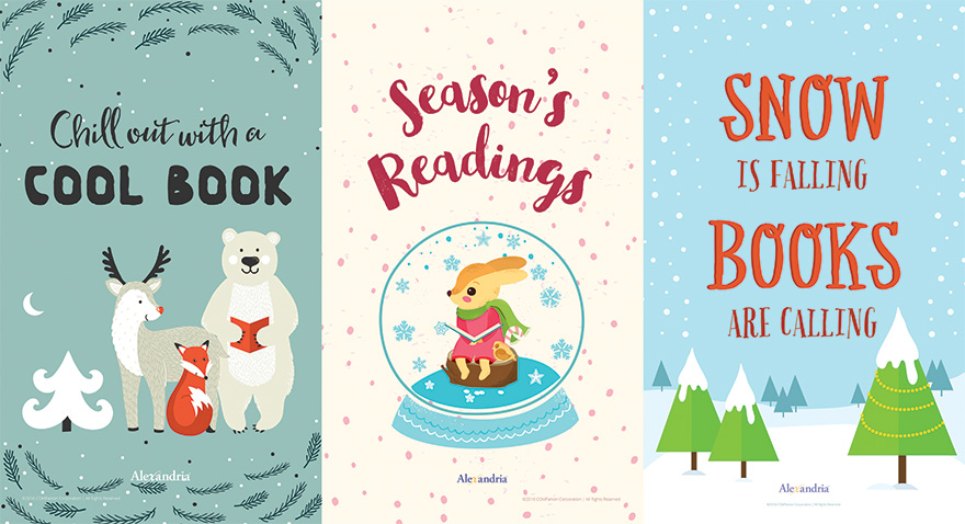 Winter Reading Posters for Your Library| Alexandria Library Software