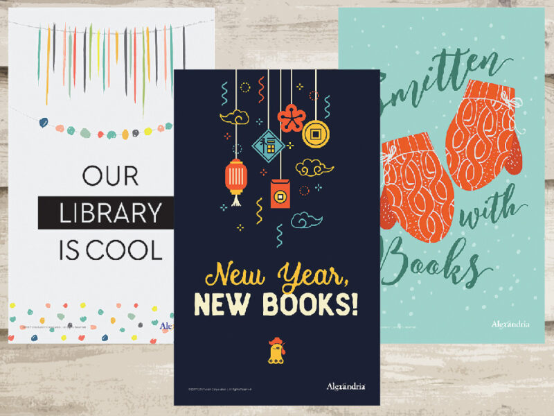 New Year, New Posters! - Alexandria Library Automation Software