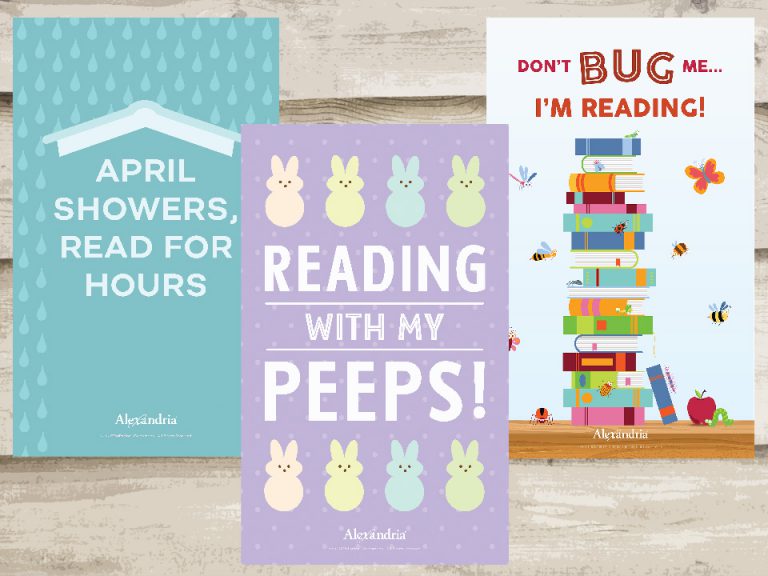 Read into Spring with Posters - Alexandria Library Automation Software