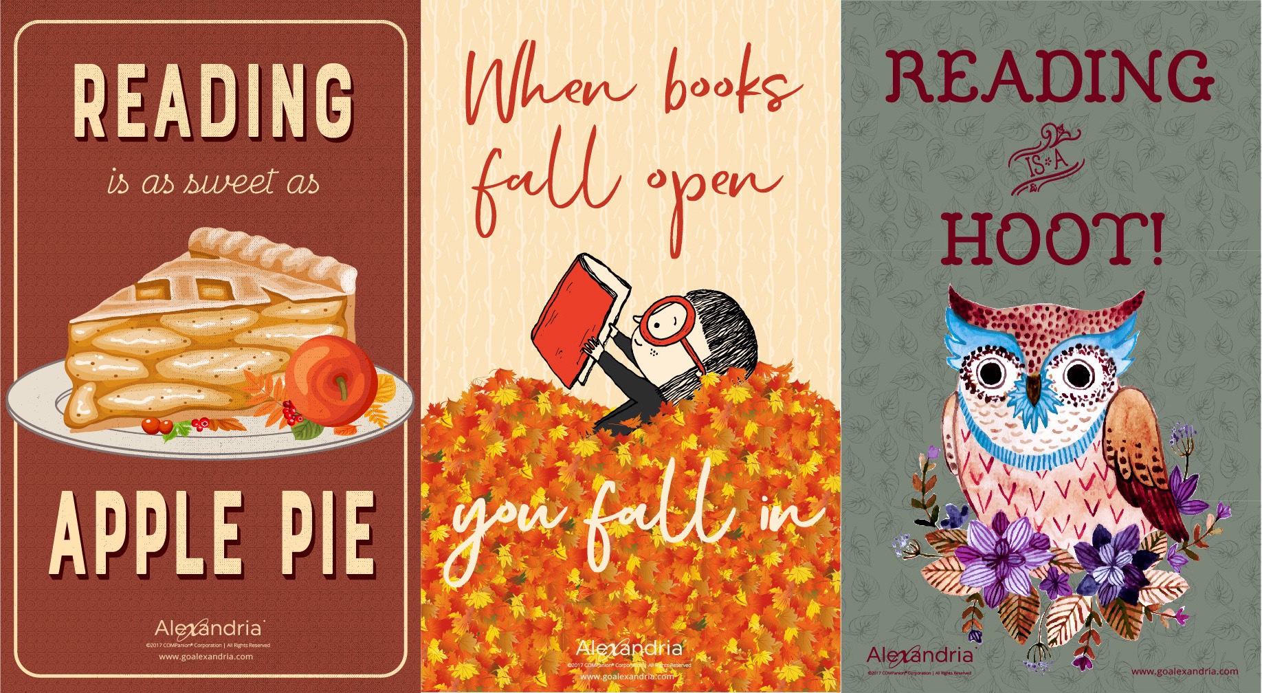 November Posters | Alexandria Library Management