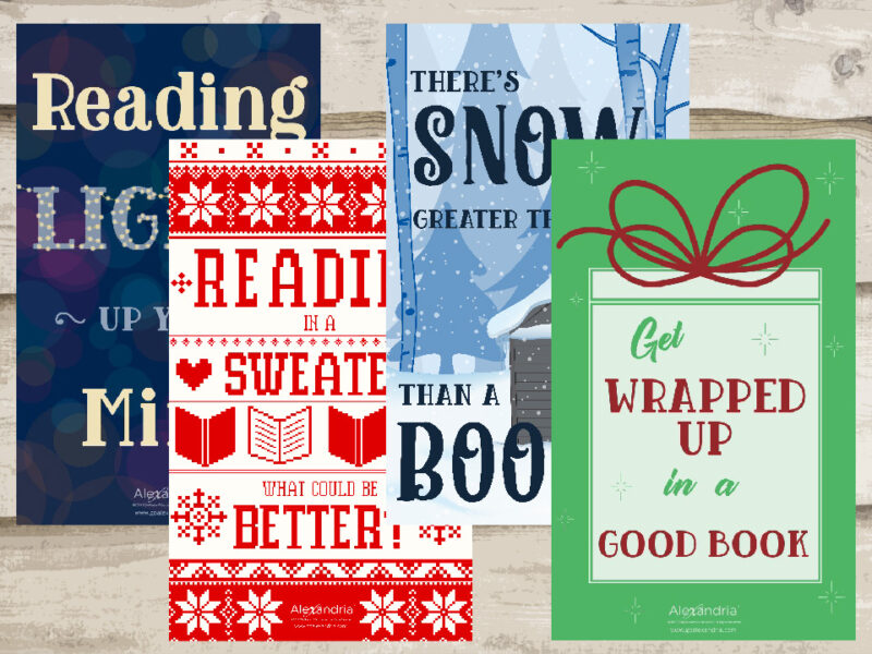 Winter and Holiday Reading Posters for Your Library | GoAlexandria.com