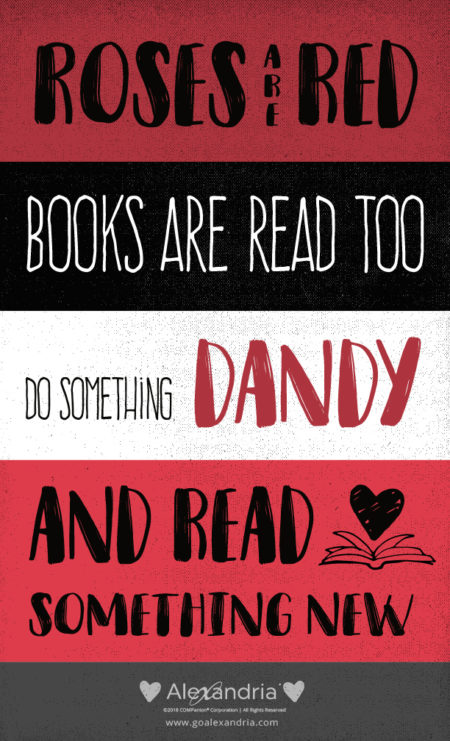 FREE February Library Reading and Book Posters | Alexandria