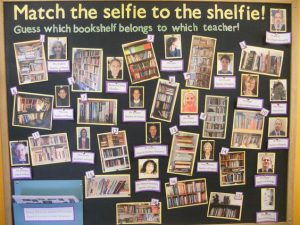 Get Caught Reading Month - Library Bulletin Board Ideas
