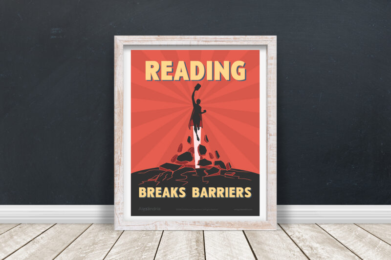 FREE Super Hero Reading Posters for Your Library | GOALEXANDRIA