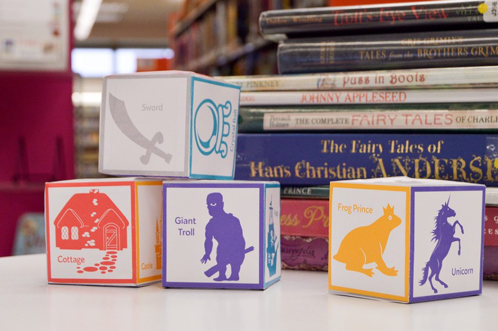 Storytelling Dice Activity for Kids | Alexandria Library Automation ...