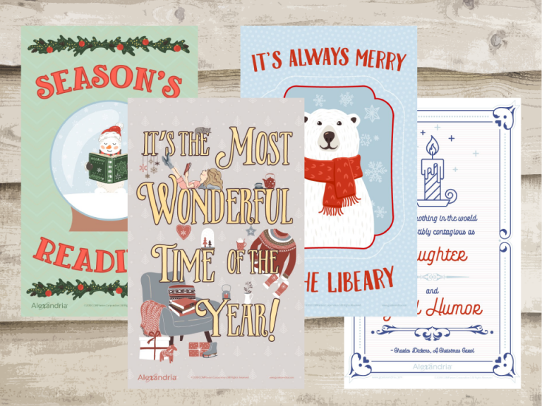 December Reading Posters - Alexandria Library Automation Software