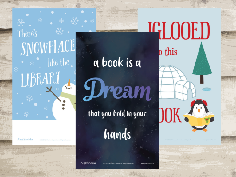 January 2020 Reading Posters | Alexandria Library Software