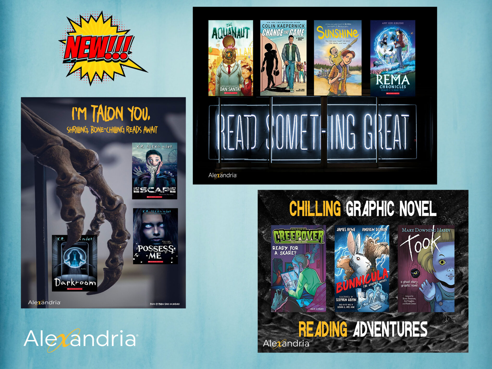 POSTERS: Surprise, Surprise! When it Comes to Reading, Is Scarier ...