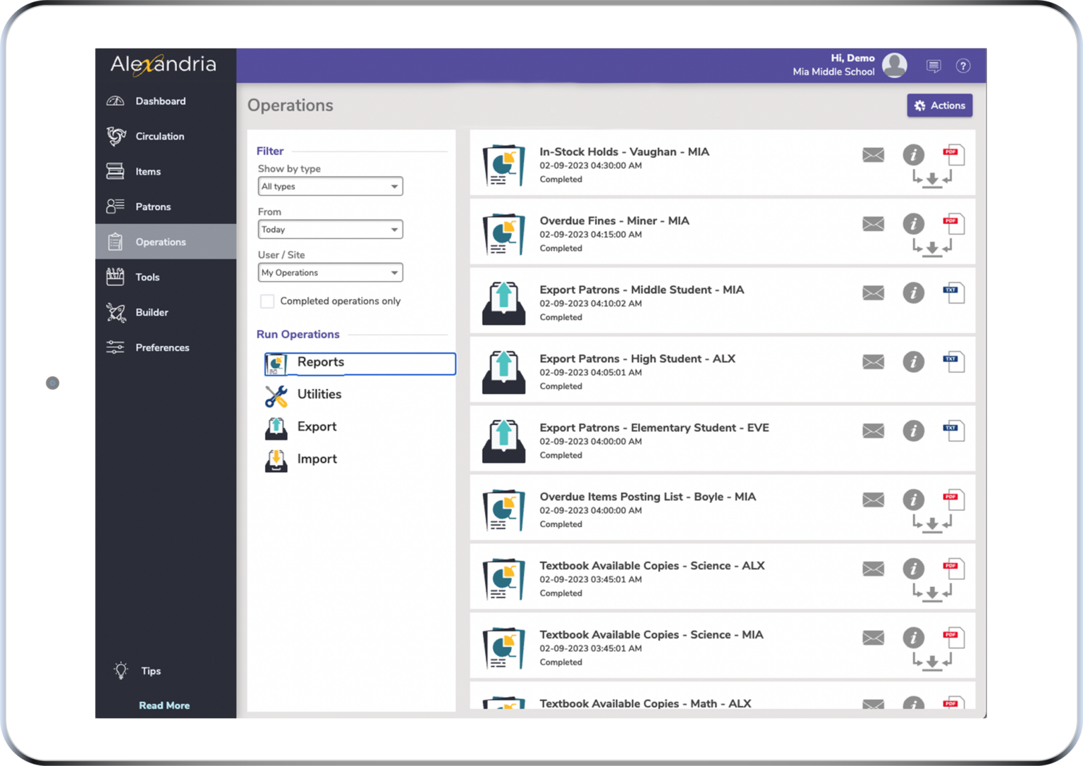 #1 Library Software for K-12 | Alexandria Library Software