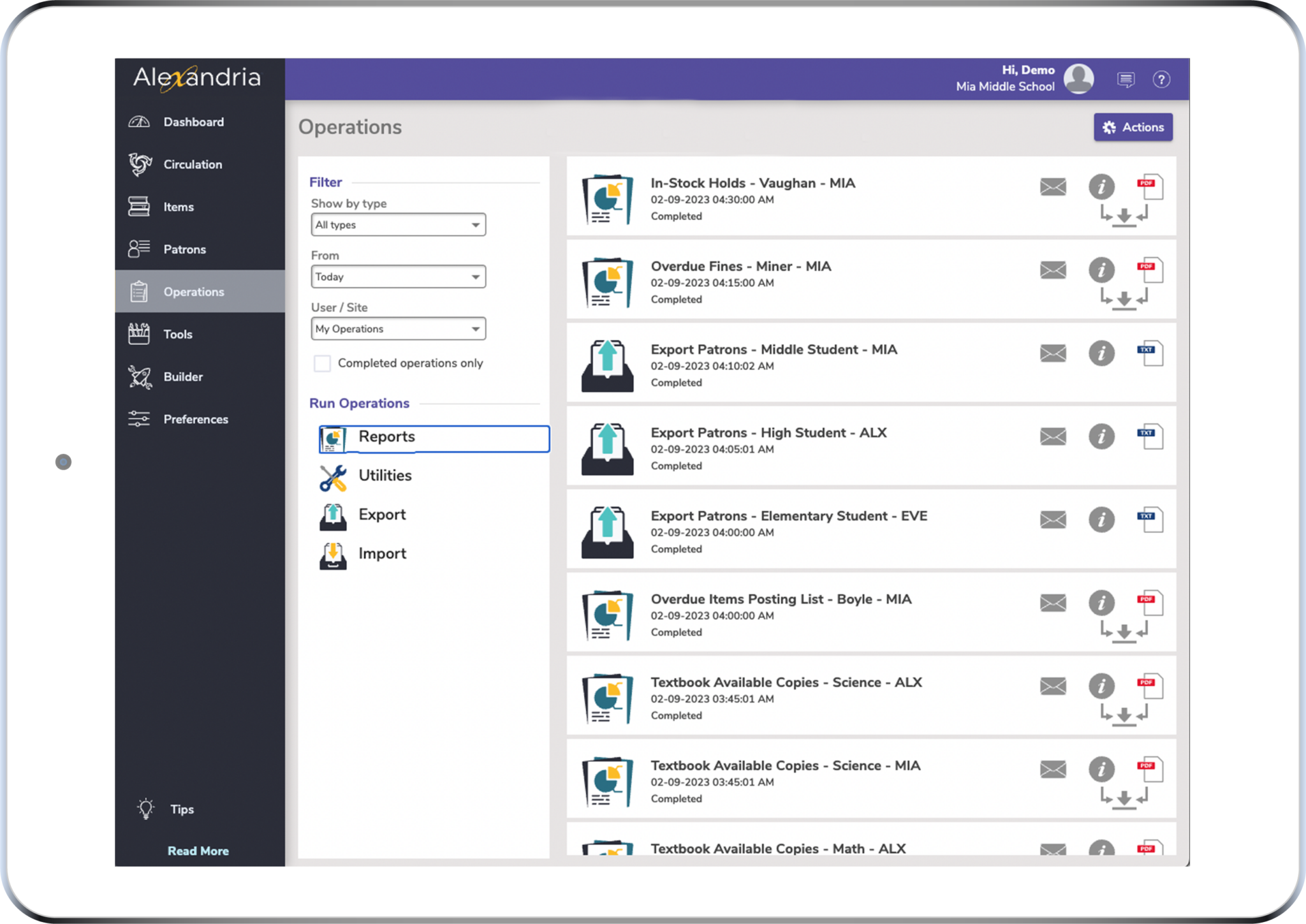 #1 Library Software for K-12 | Alexandria Library Software